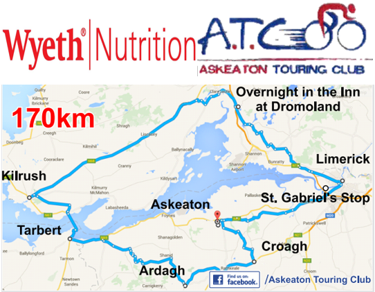 Askeaton Touring Club Annual Charity Cycle 2016