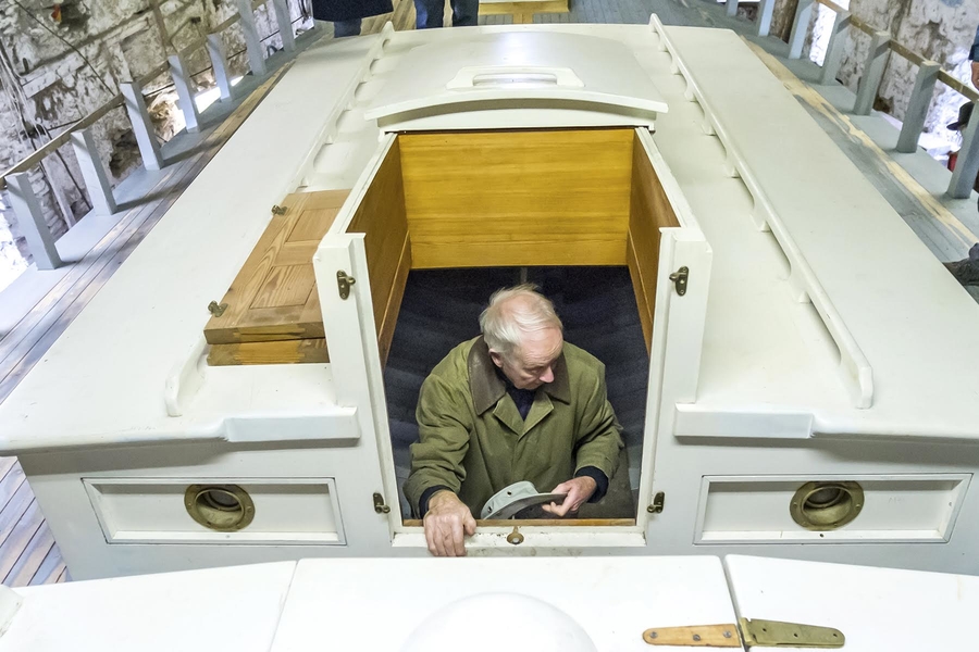 Limericks Ilen Project ship all laid out and ready to go