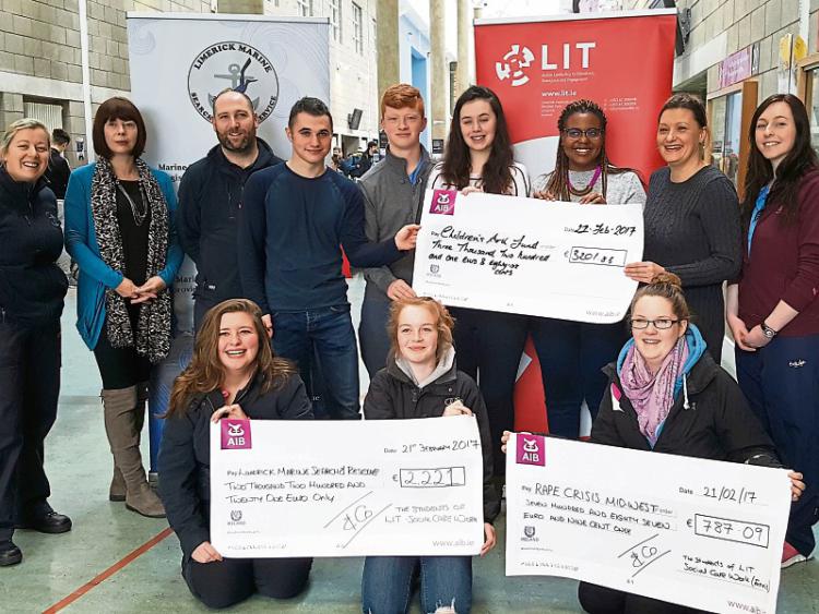 LIT Students Raise More Than €6,000 for Local Charities