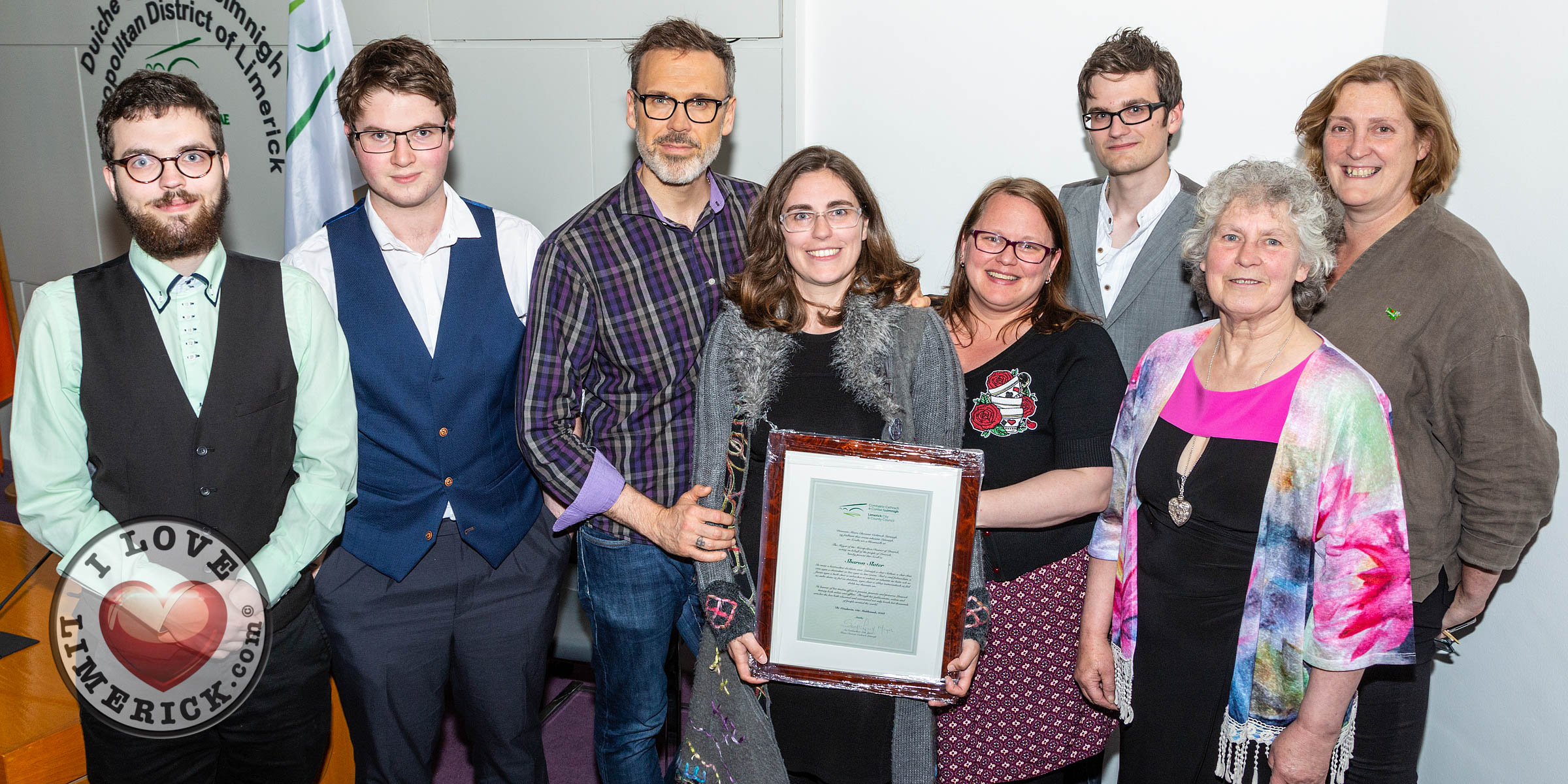 Sharon Slater honoured by Limerick with Mayoral Reception