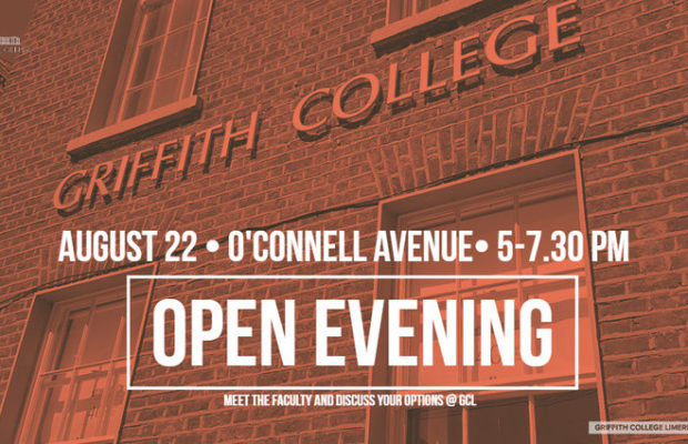 Visit Griffith College Limerick open days in August and September