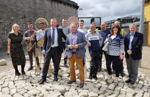 Limerick Prison Artwork unveiled by Limerick City Build outside ...
