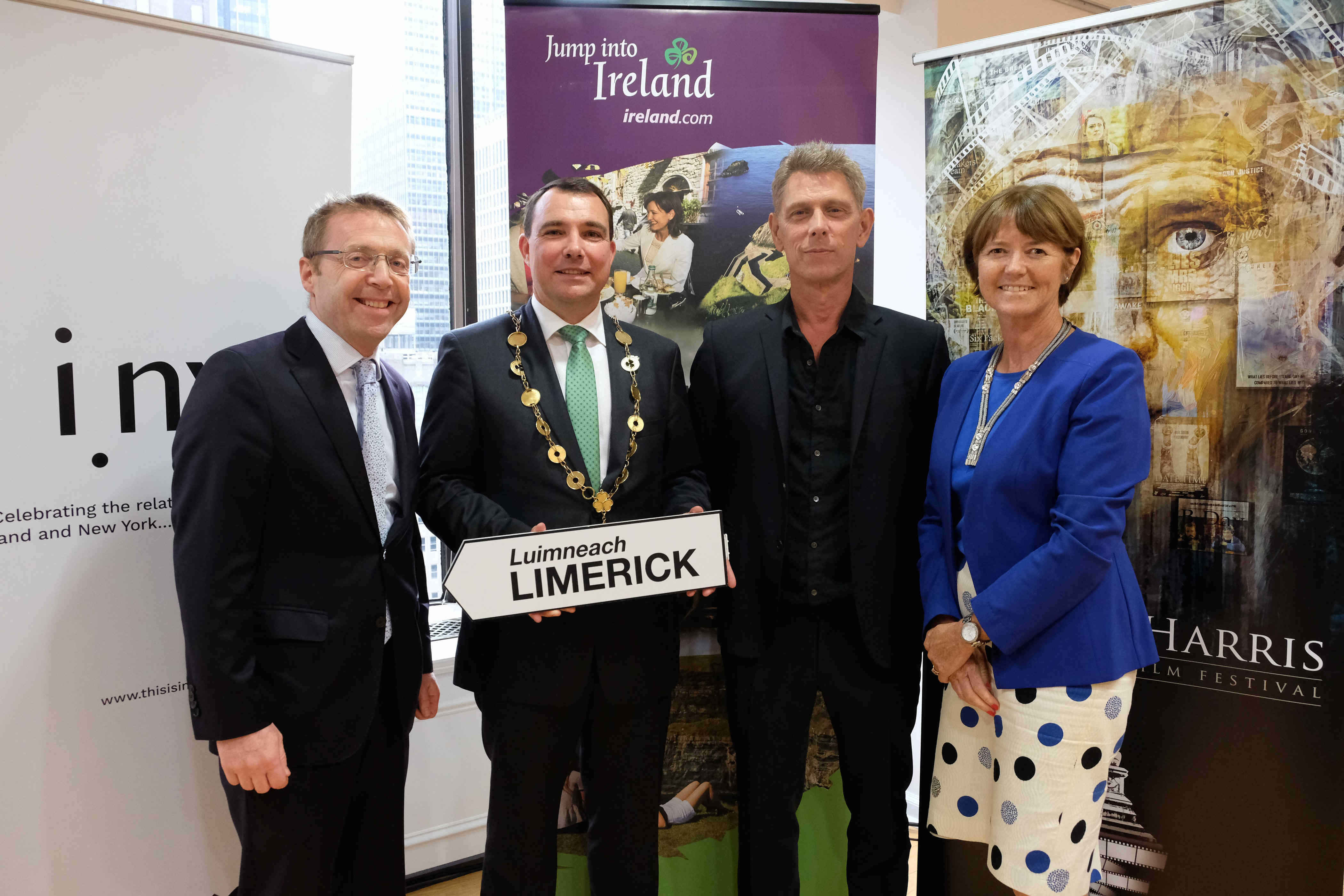 Limerick Mayor attends launch of Global Irish Festival Series in NYC
