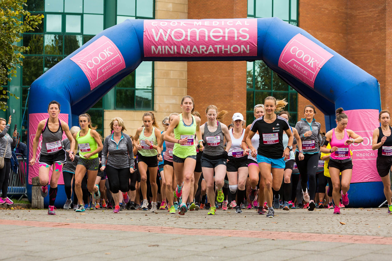 Almost 3,000 participate in Cook Medical Women's Mini Marathon 2018
