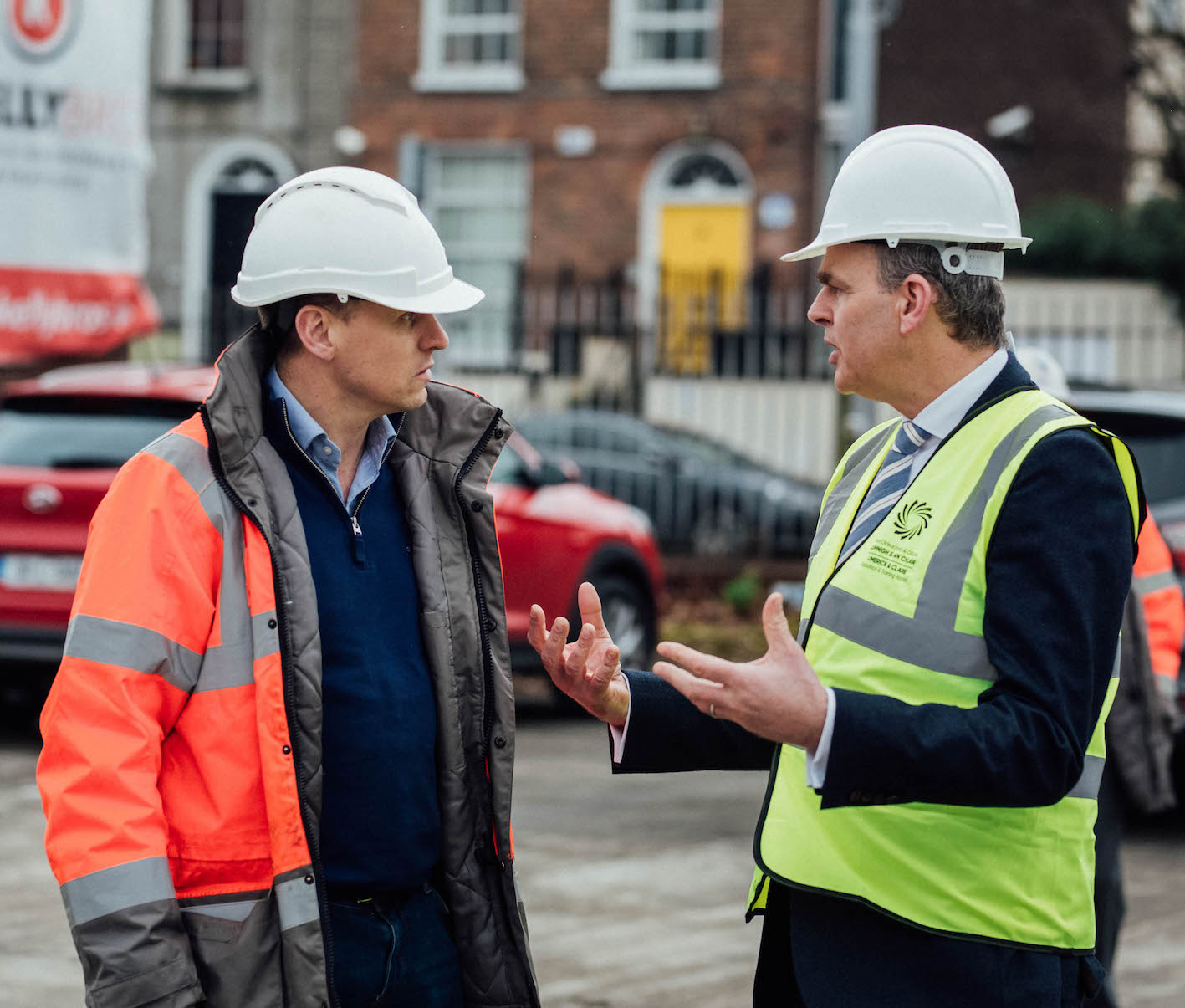 New Gaelcholáiste Luimnigh campus visited by Minister Joe McHugh TD