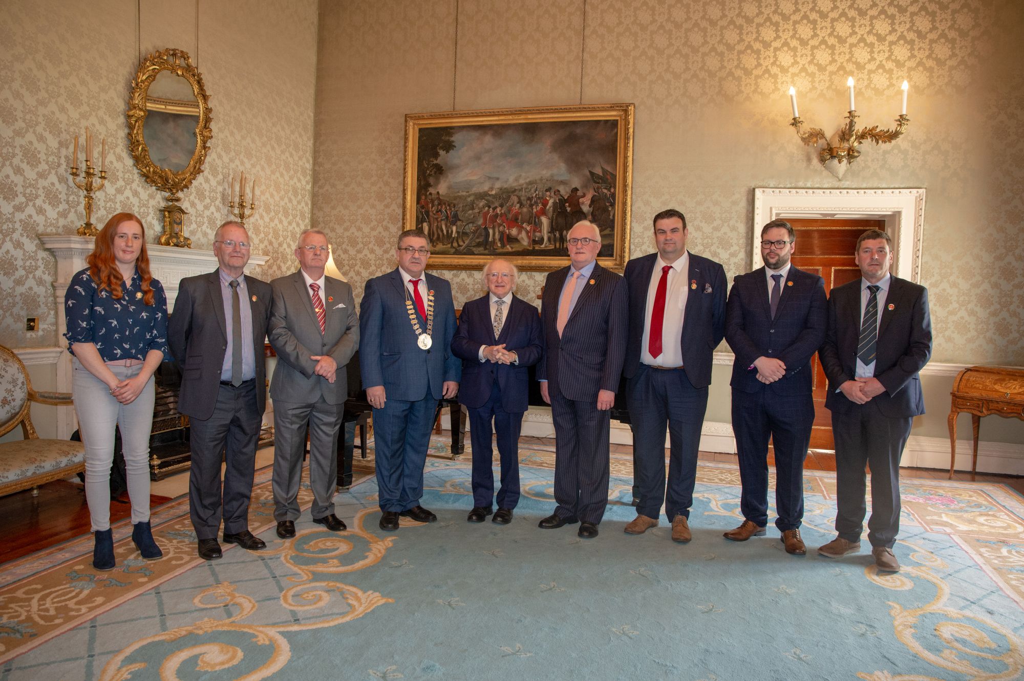 New Book on Limerick Soviet Presented to President Higgins