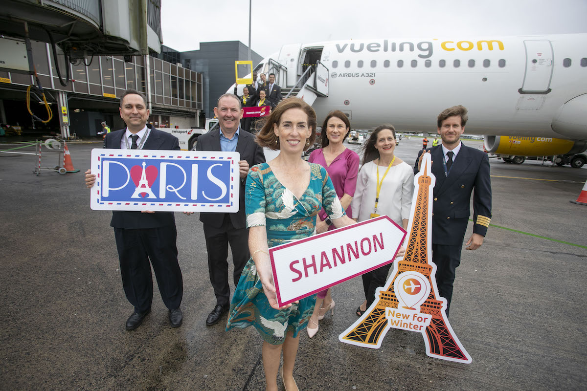 Shannon Airports inaugural Paris Orly flight takes to the skies