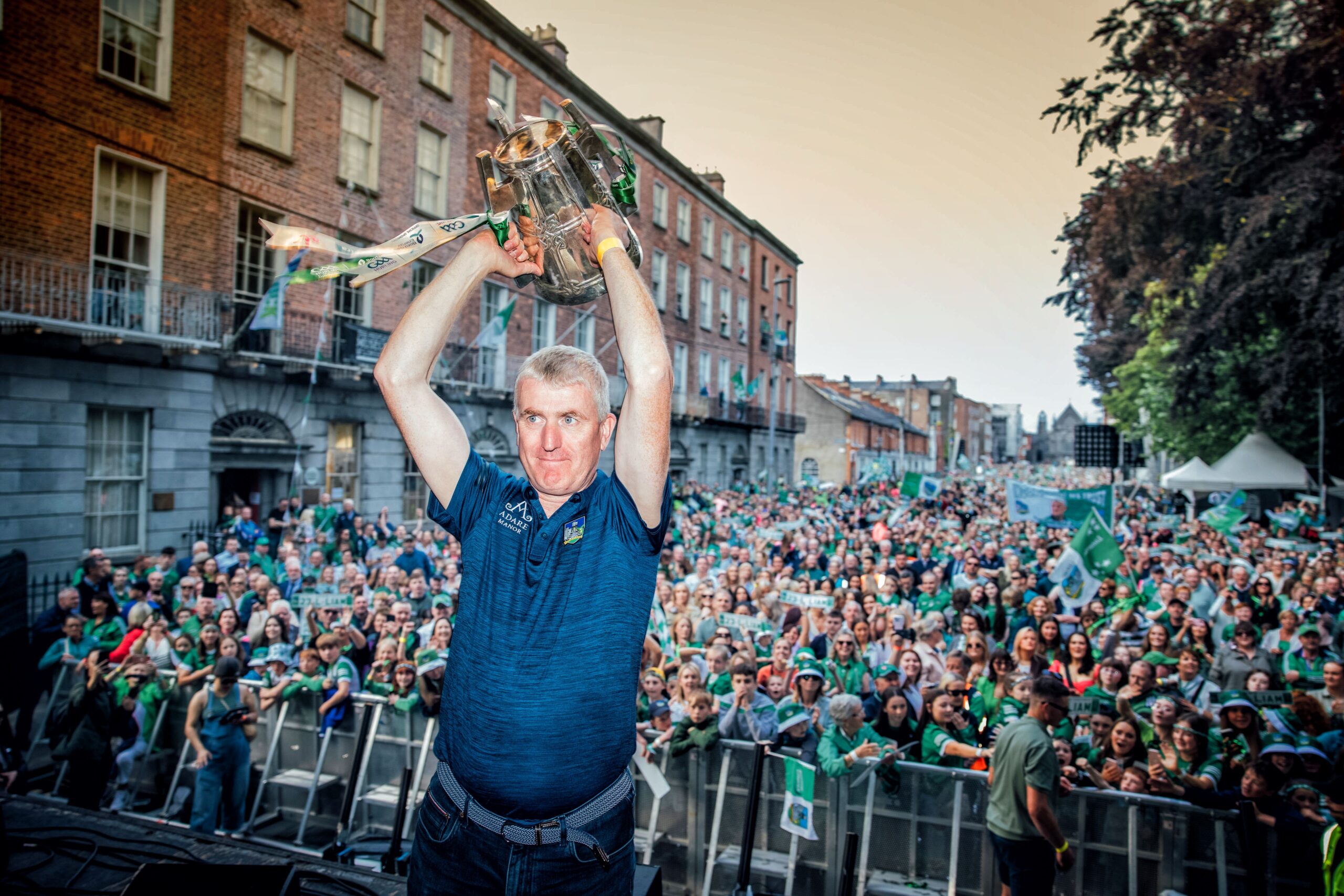 Limerick hurling heroes welcomed home in Limerick City