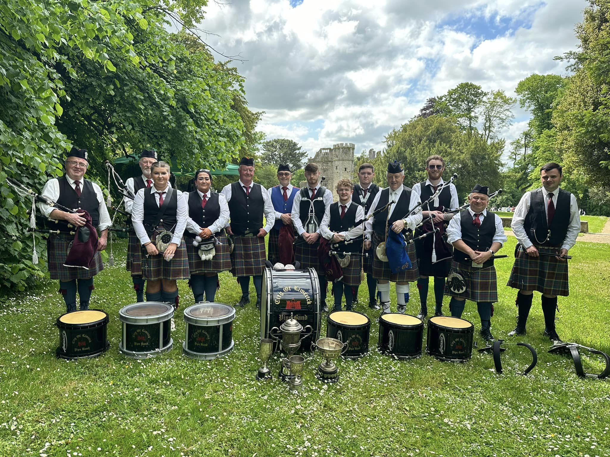 City of Limerick Pipe Band celebrates 75 years