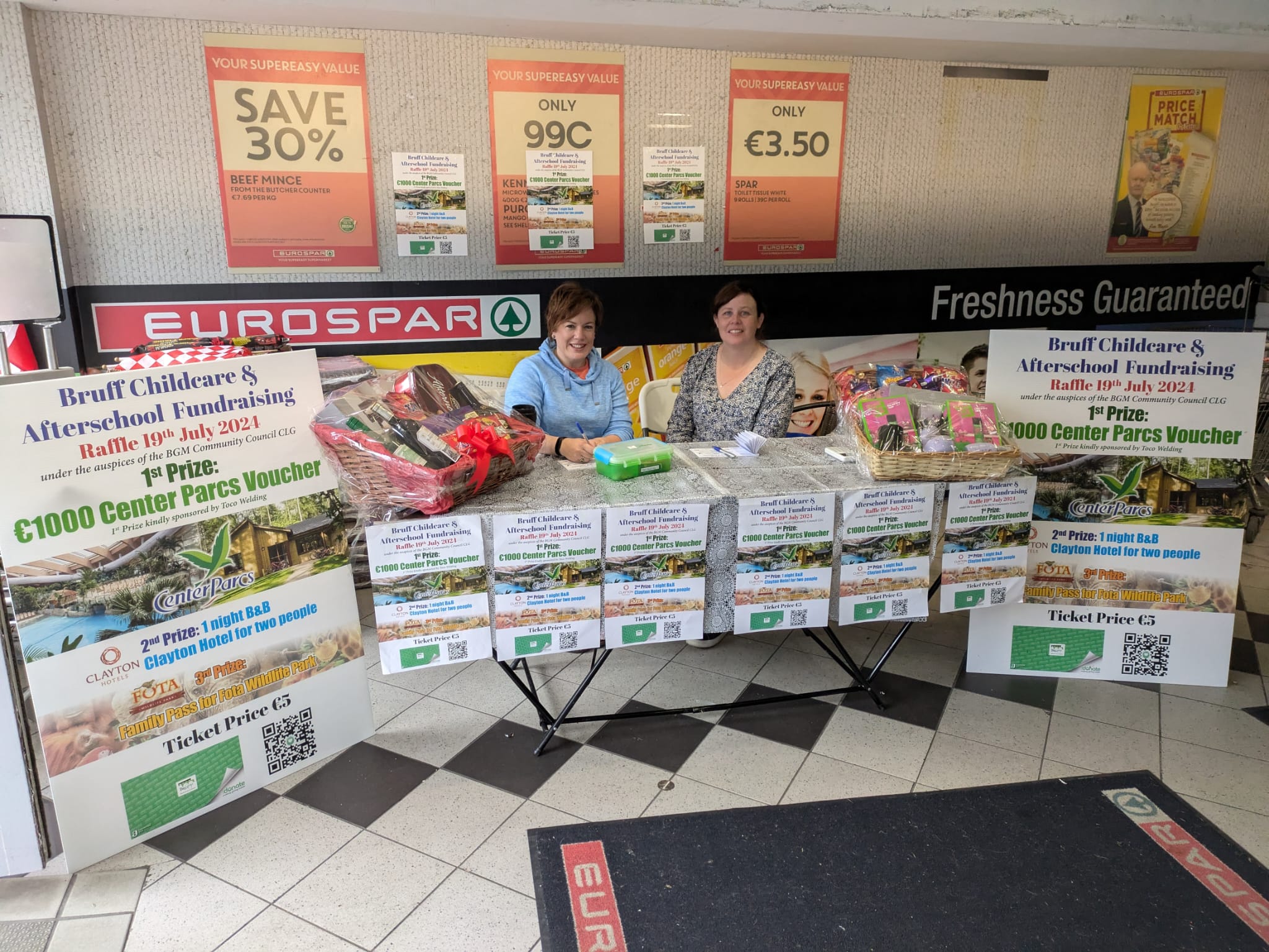 Bruff Afterschool fundraising campaign organise a Monster Raffle