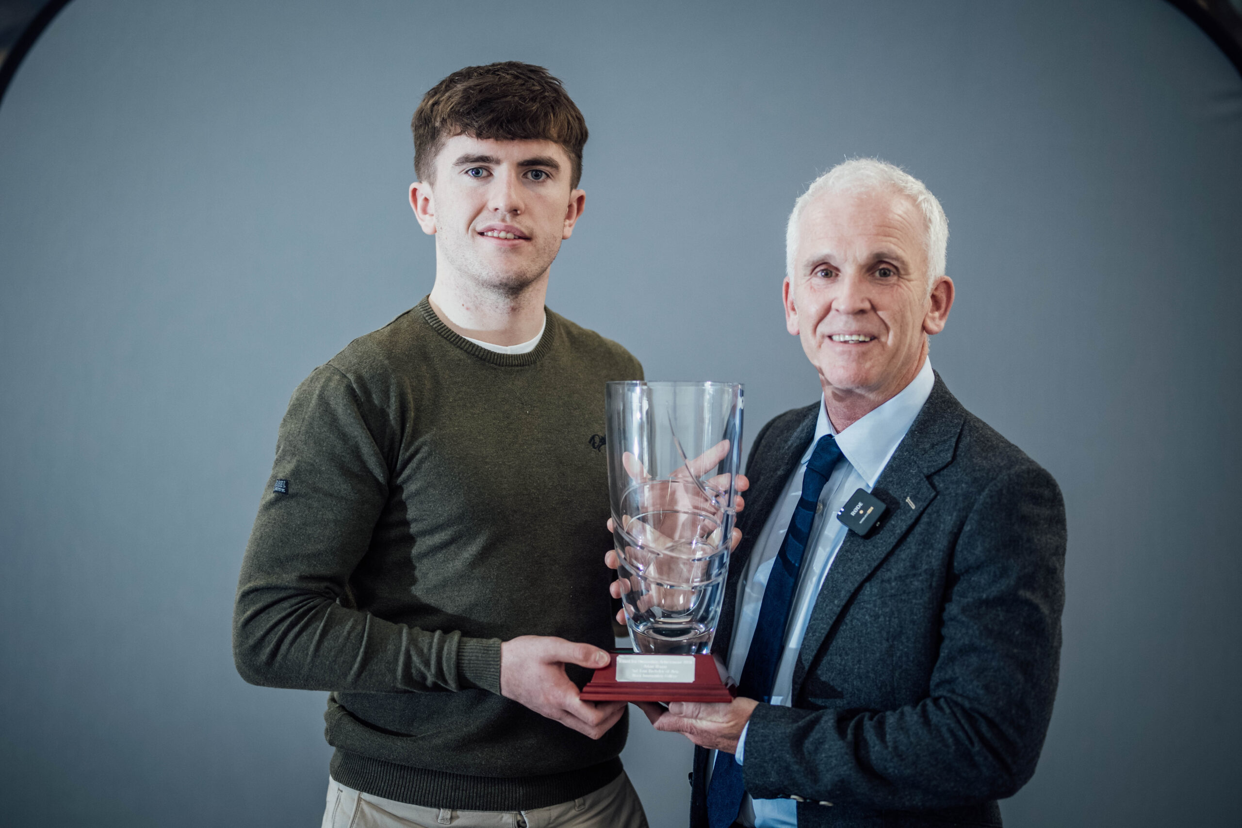 Adam Hogan awarded Outstanding Achievement of the Year Award