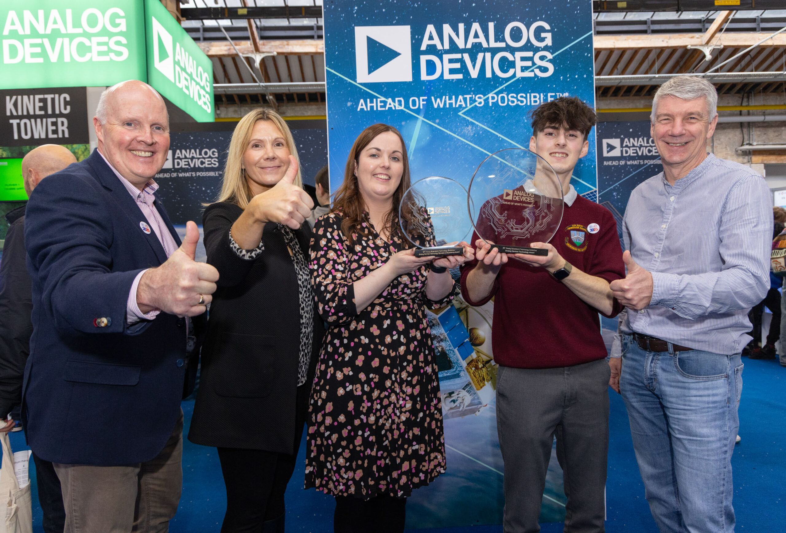 Analog Devices BTYSTE award for Limerick's Samantha Prior