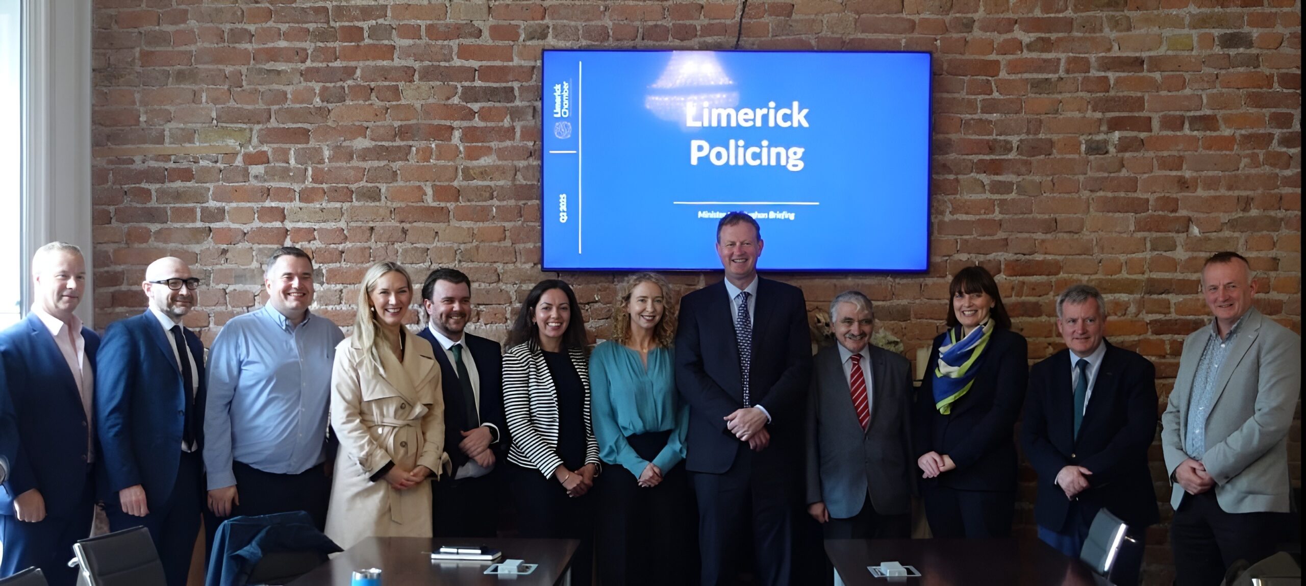 Limerick Chamber Minister for Justice discuss safety and business