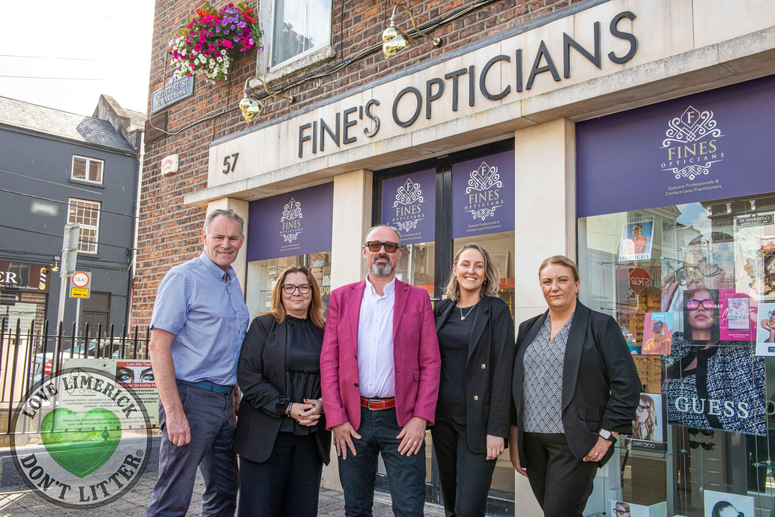 Fines Opticians celebrates more than 40 years in Limerick