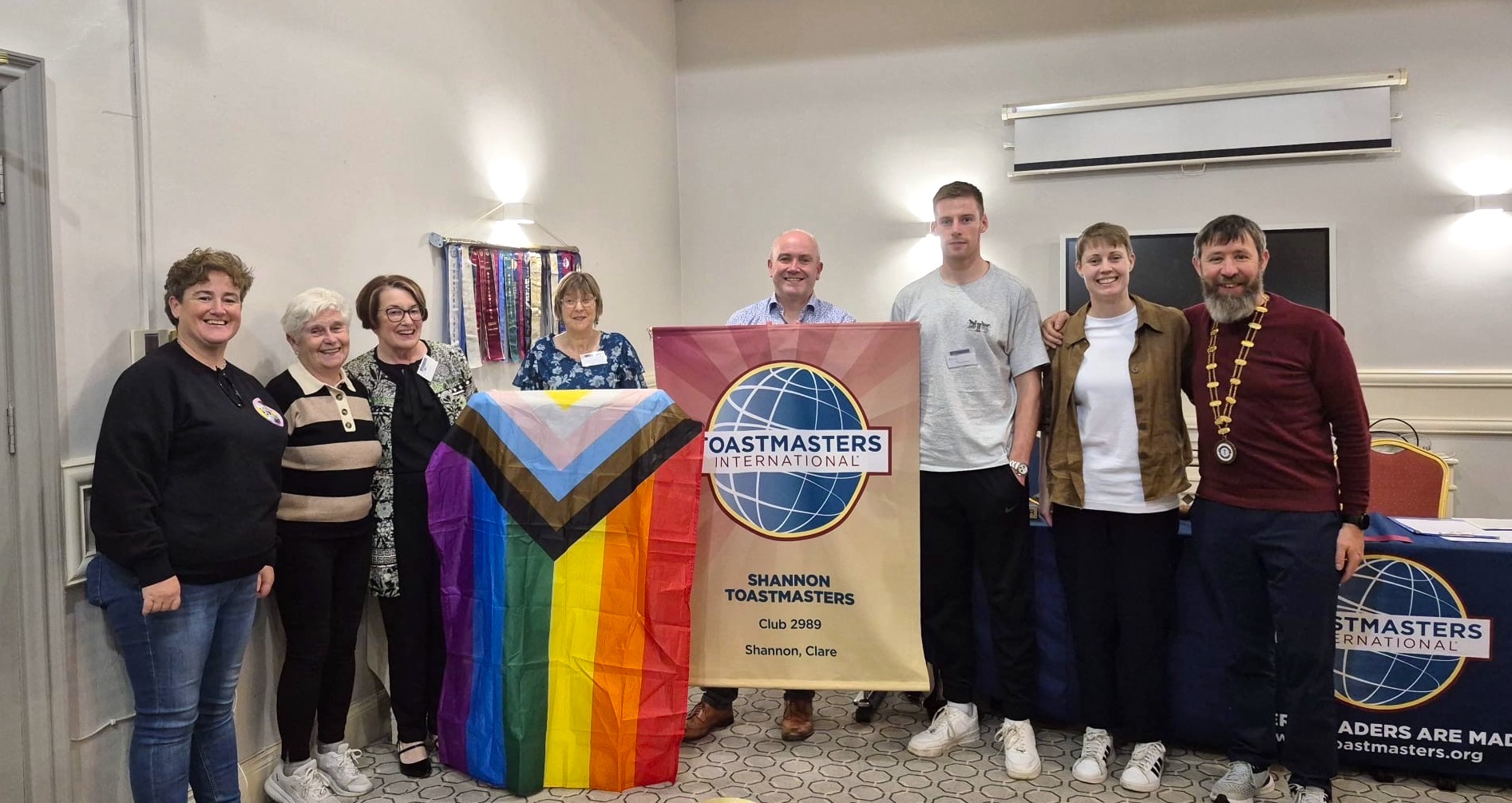 Toastmasters Campaign of Connection bus tour comes to Limerick