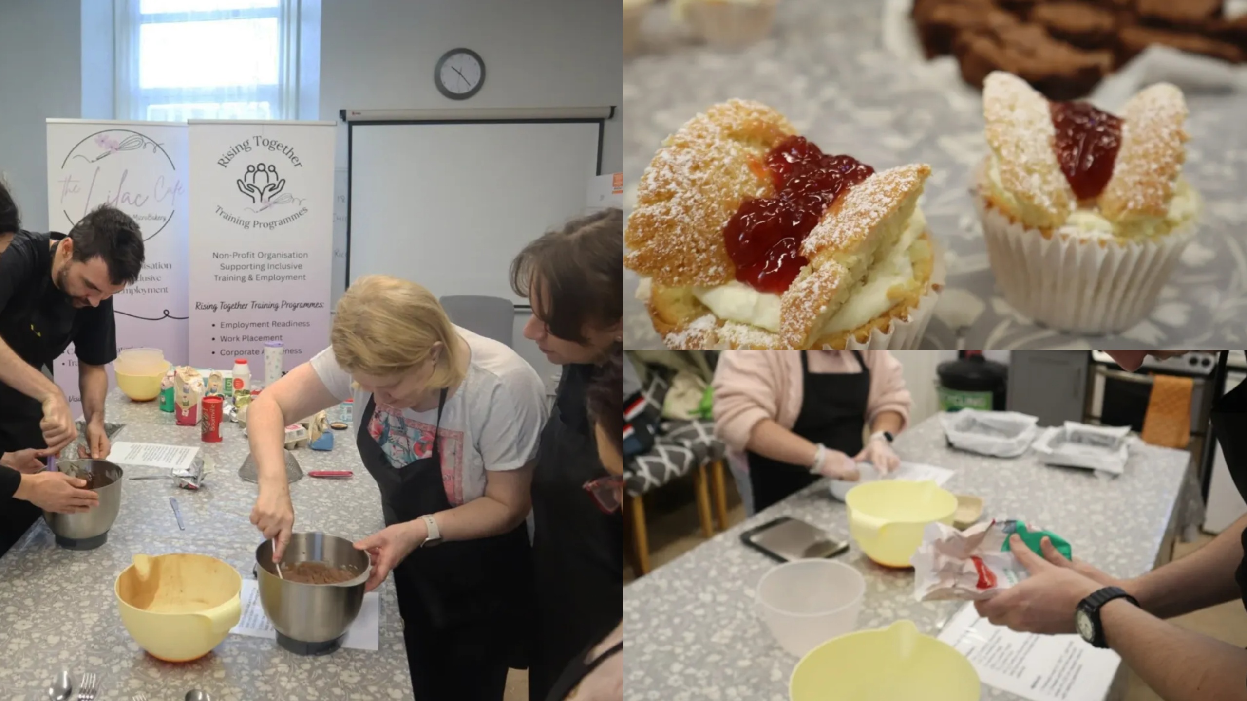 Lilac Café & Microbakery annual cupcake day for IDPD on Dec 3