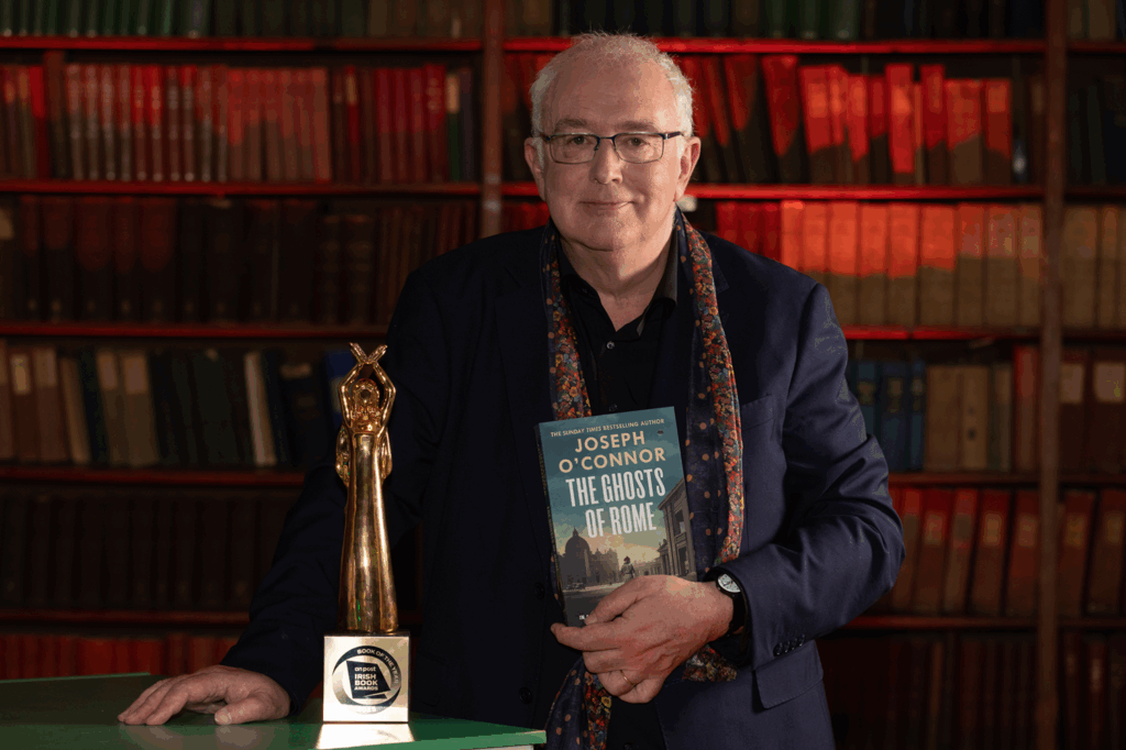 Joseph O'Connor awarded 2025 An Post Irish Book Awards