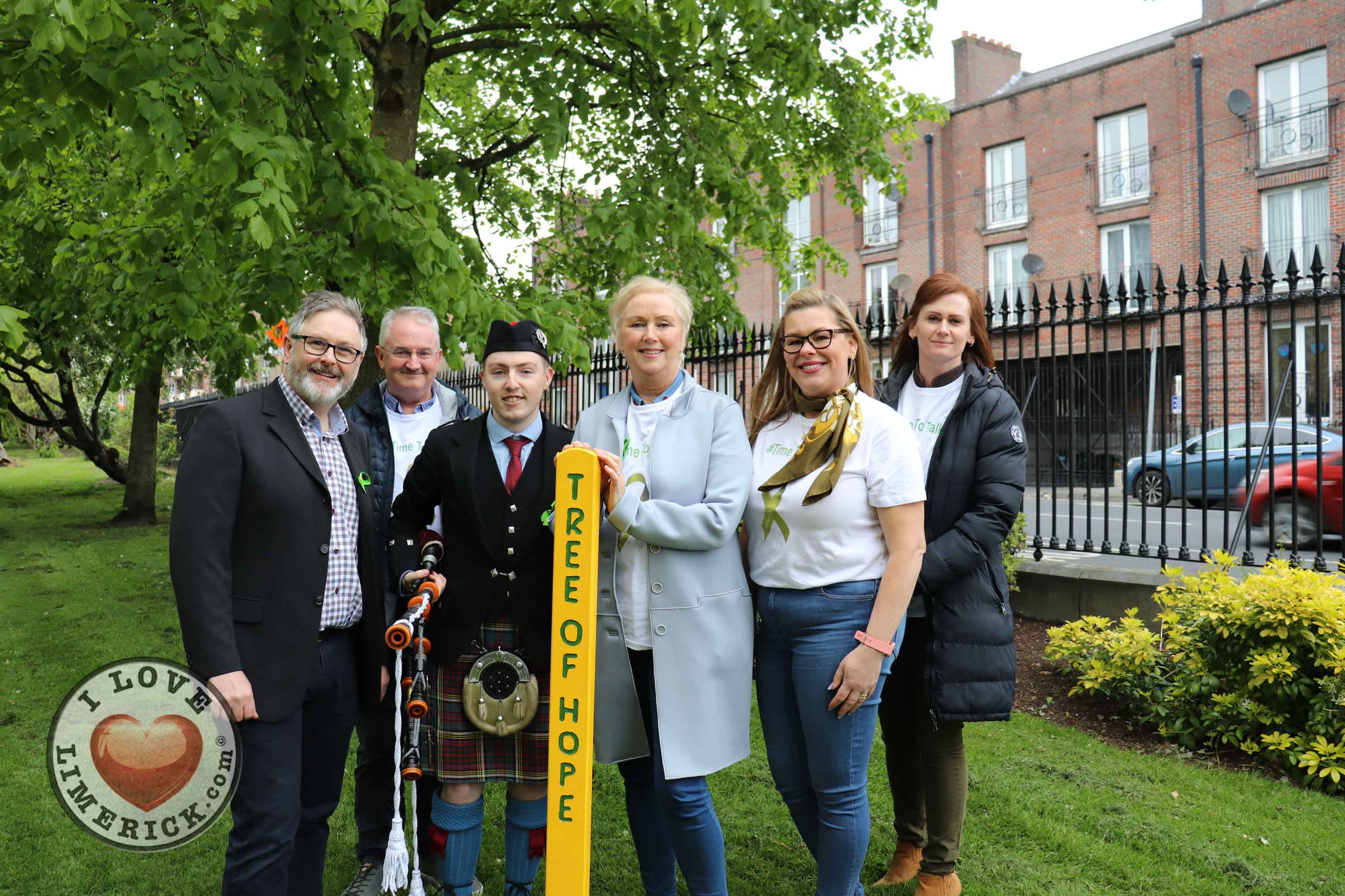 EmployAbility Limerick plants Tree of Hope in for Time to Talk Day