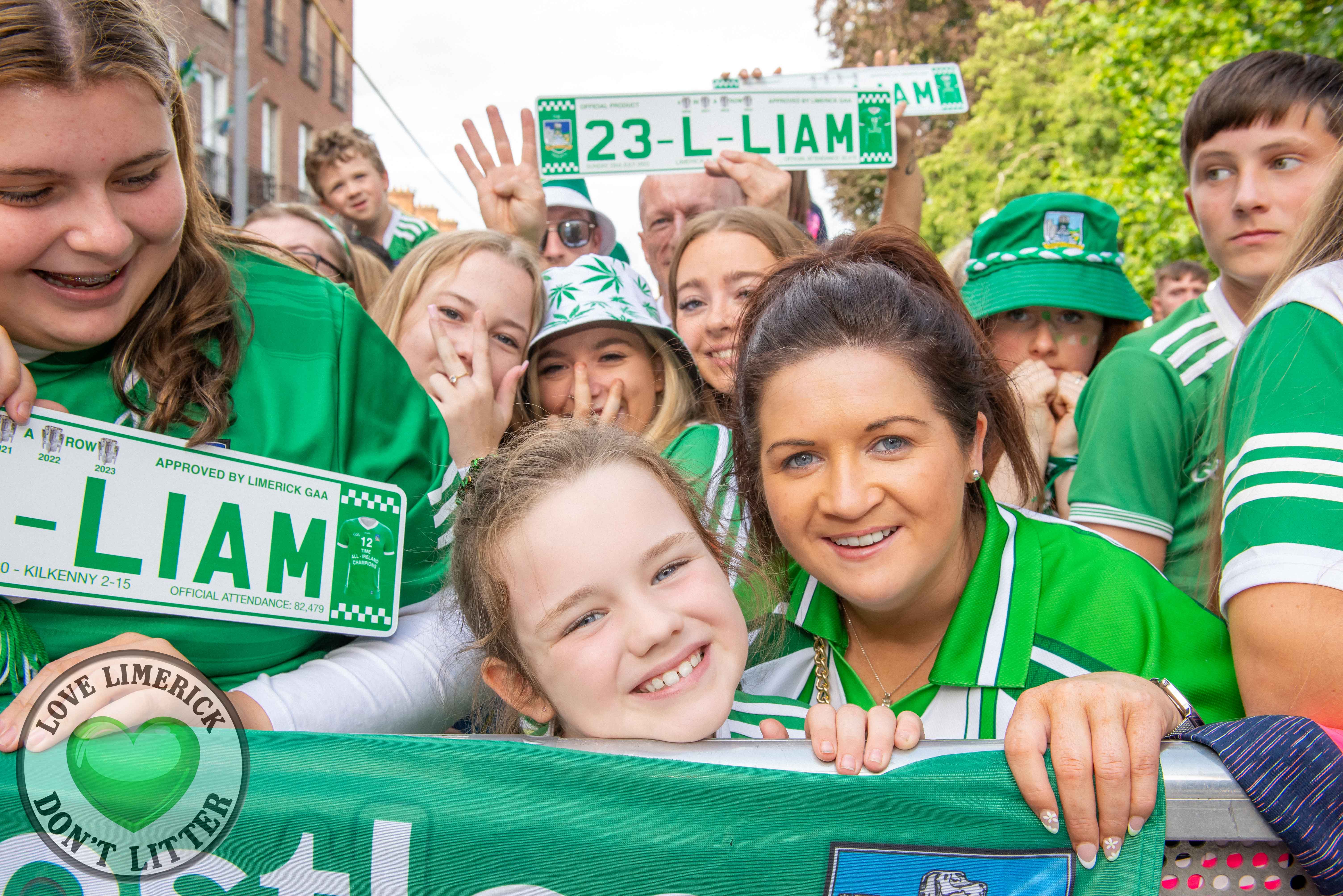 Limerick hurling heroes welcomed home in Limerick City