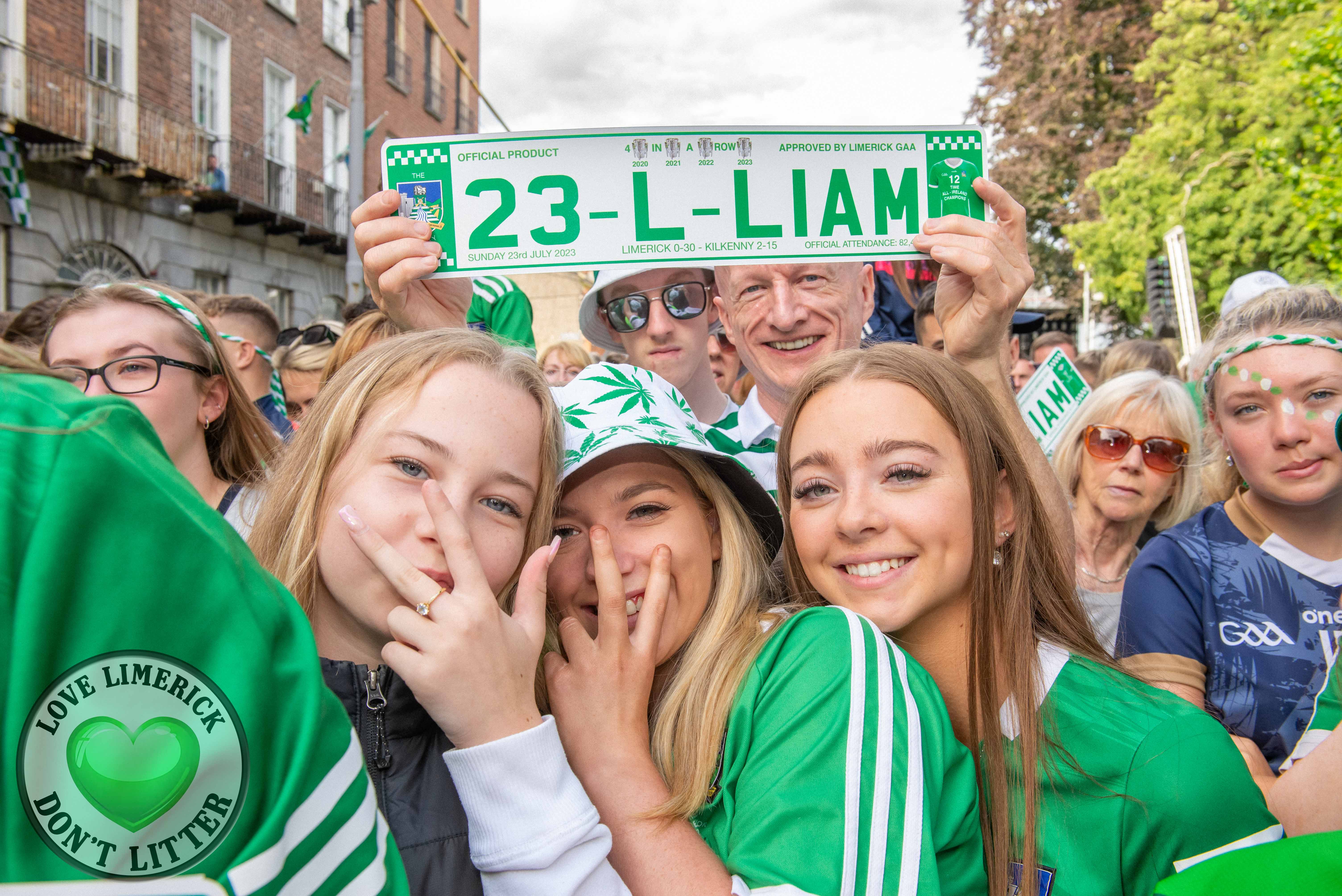 Limerick hurling heroes welcomed home in Limerick City