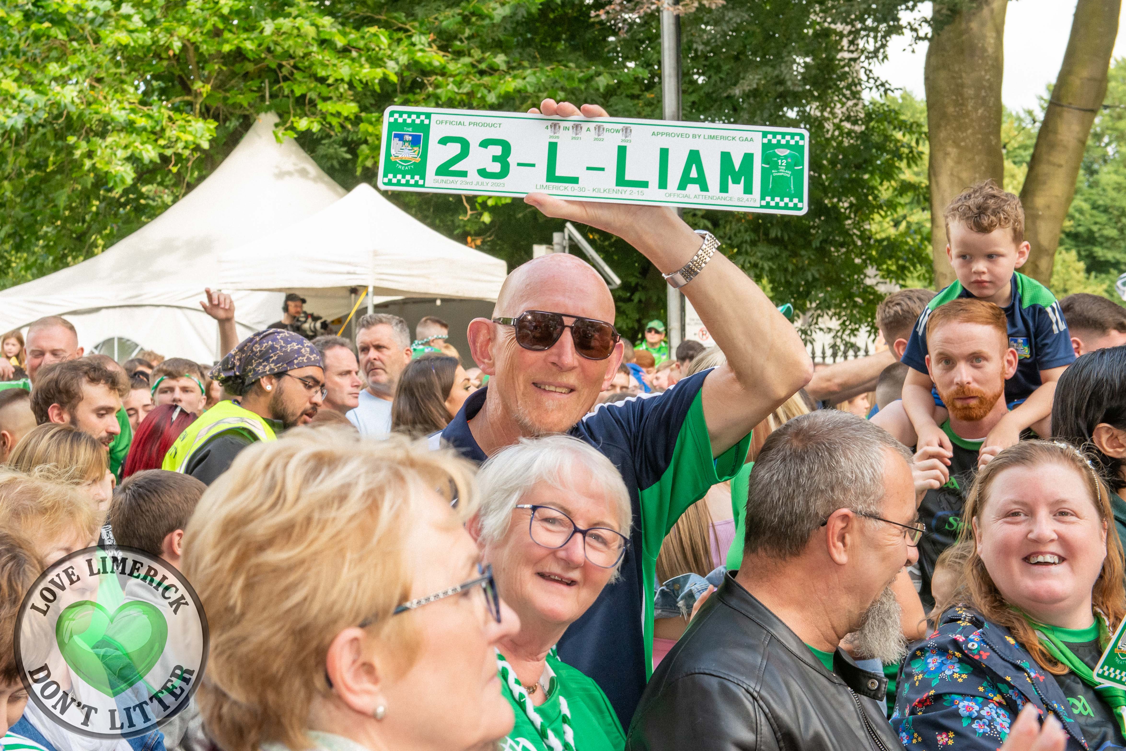 Limerick hurling heroes welcomed home in Limerick City