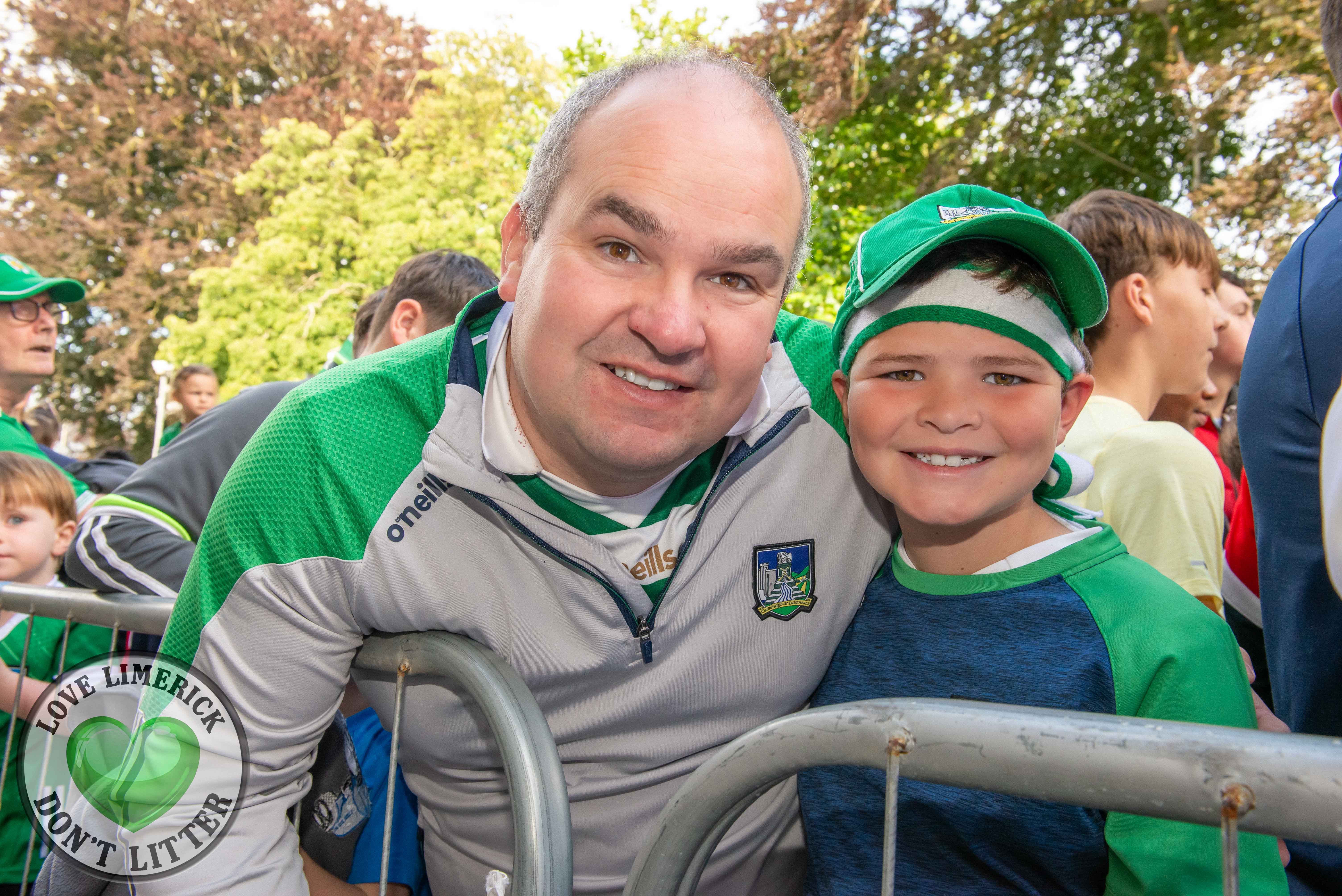Limerick hurling heroes welcomed home in Limerick City