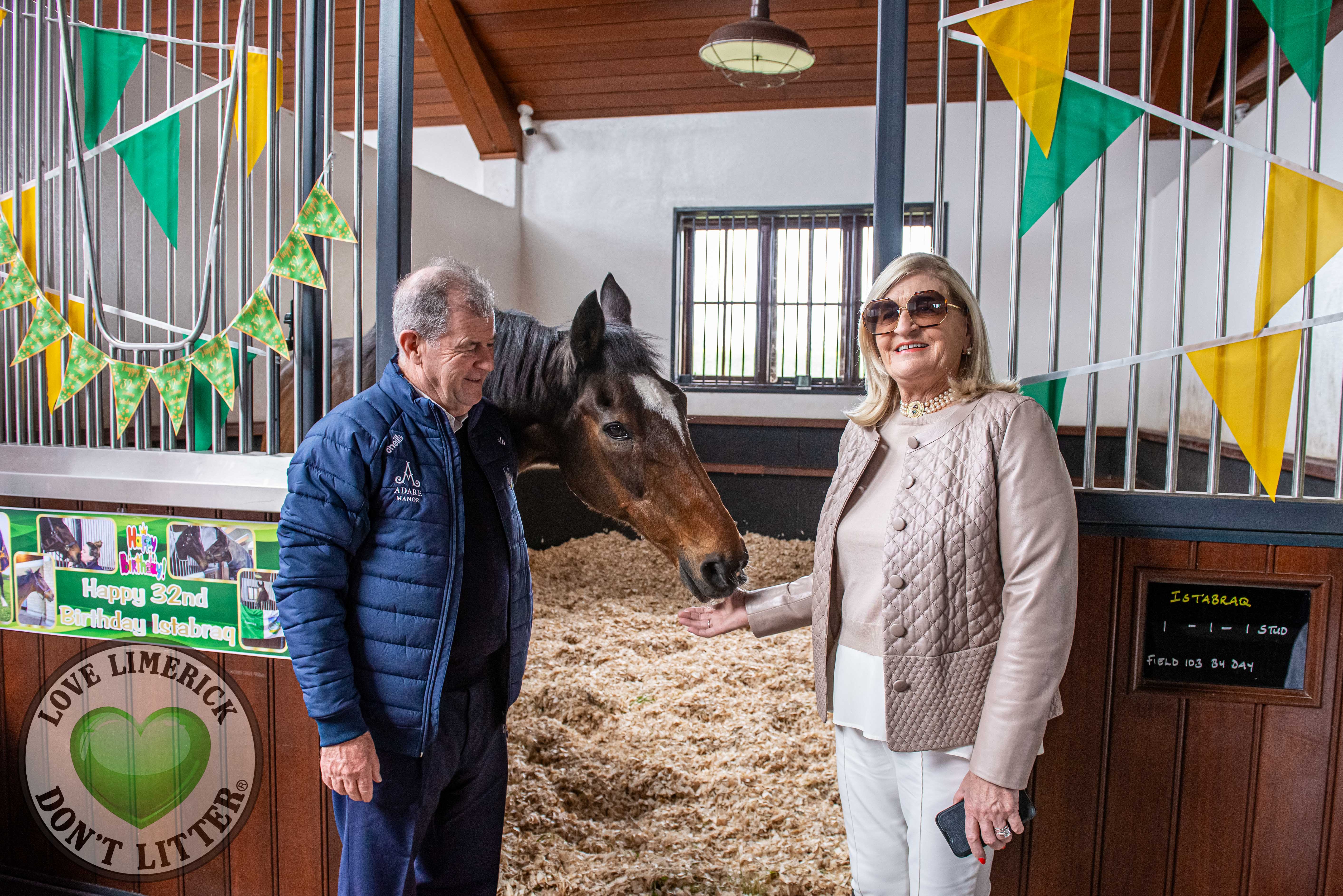 Istabraq celebrates 32nd birthday at Martinstown Stud