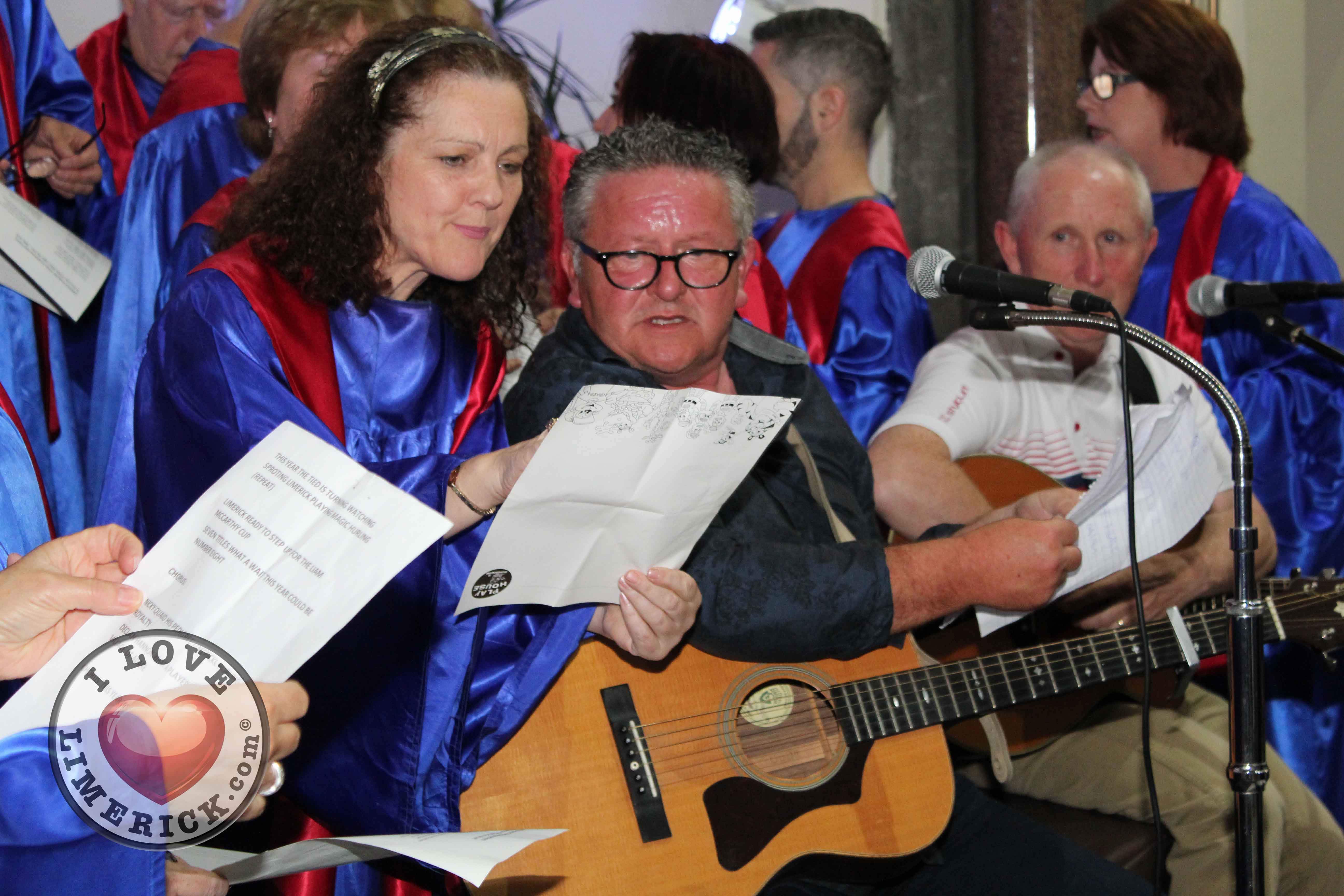 Limerick hurling anthem by Corrigan Brothers and Limerick Gospel Choir