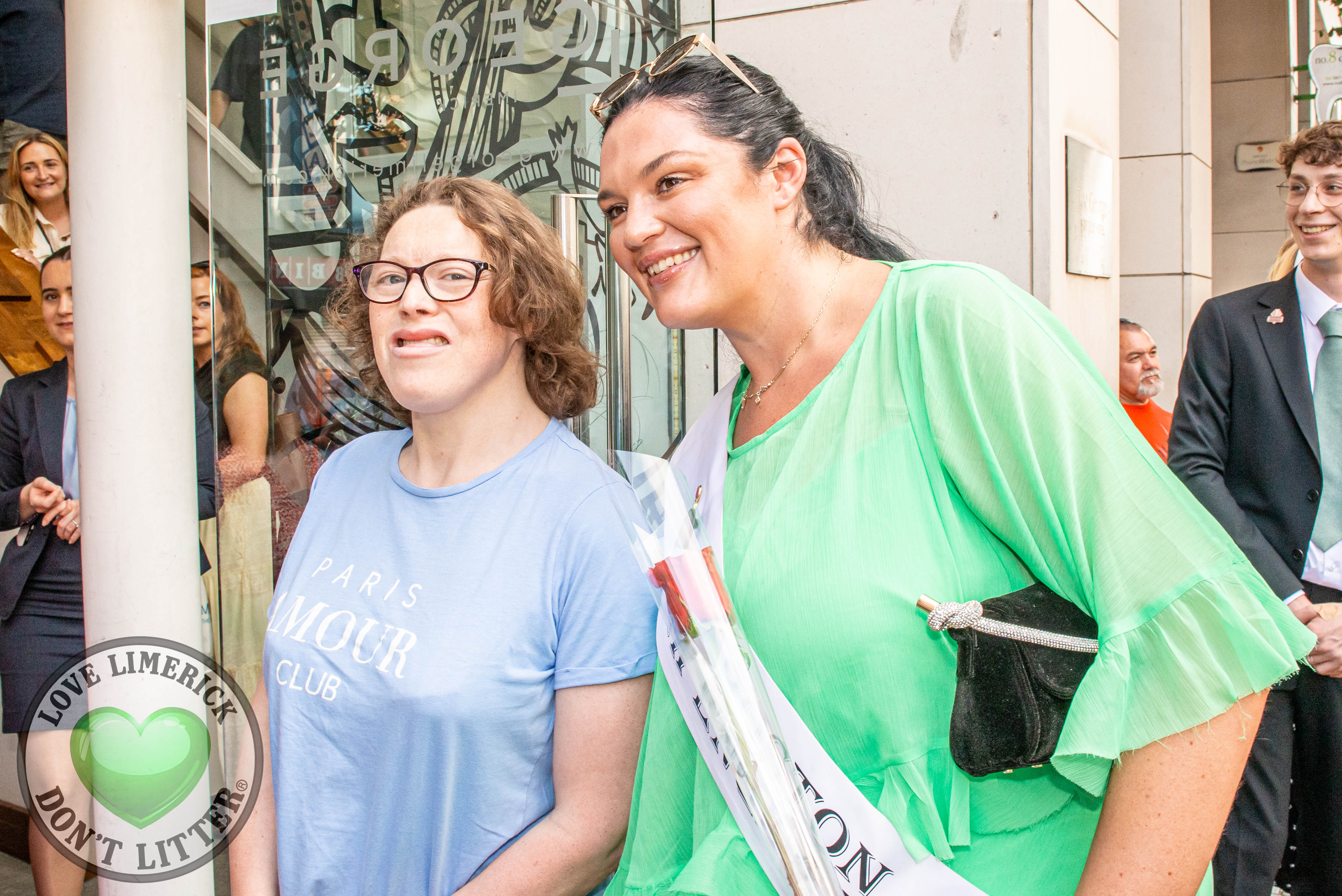 Limerick Rose Leah McMahon rapturous welcome at George Hotel