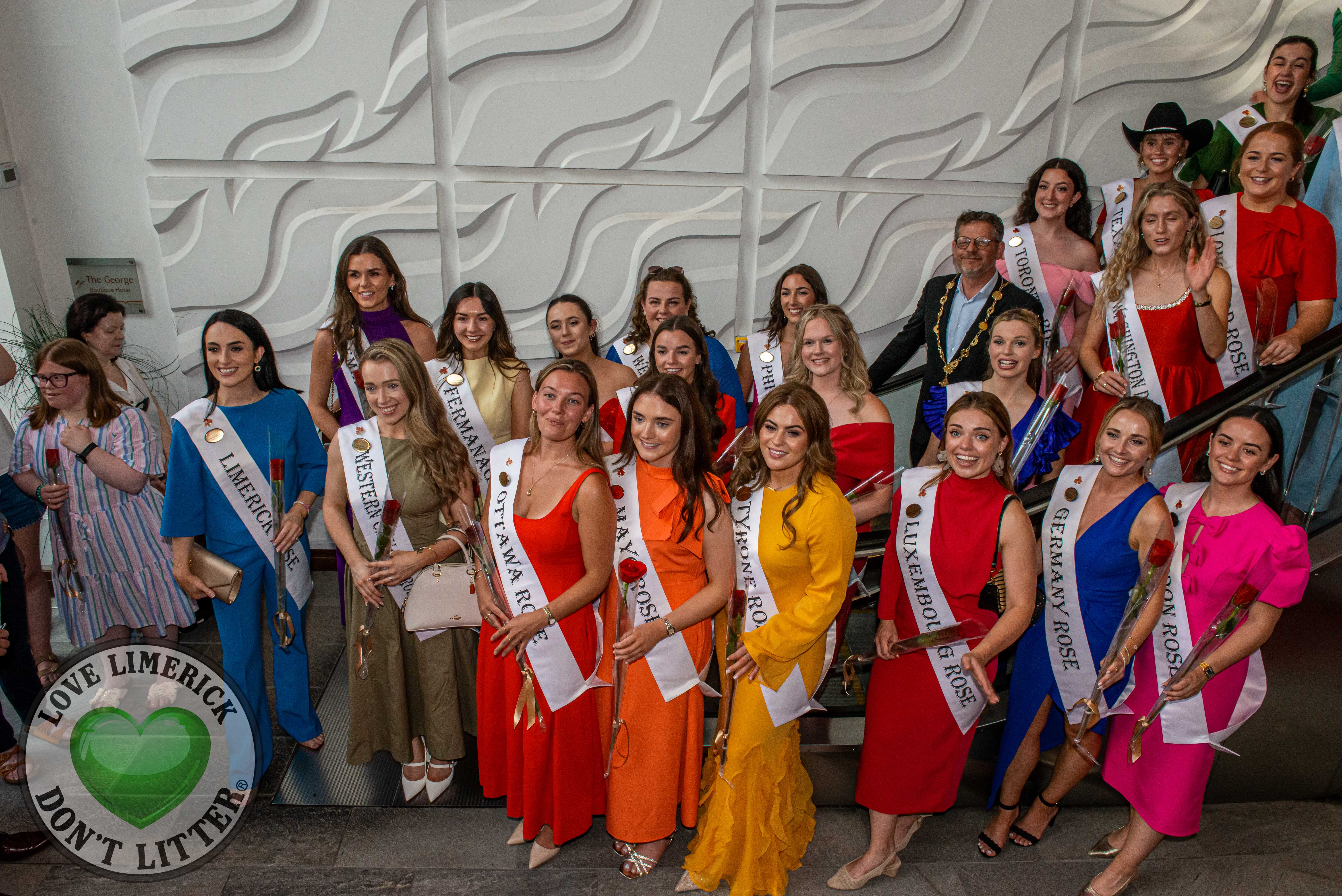Limerick Rose Leah McMahon rapturous welcome at George Hotel