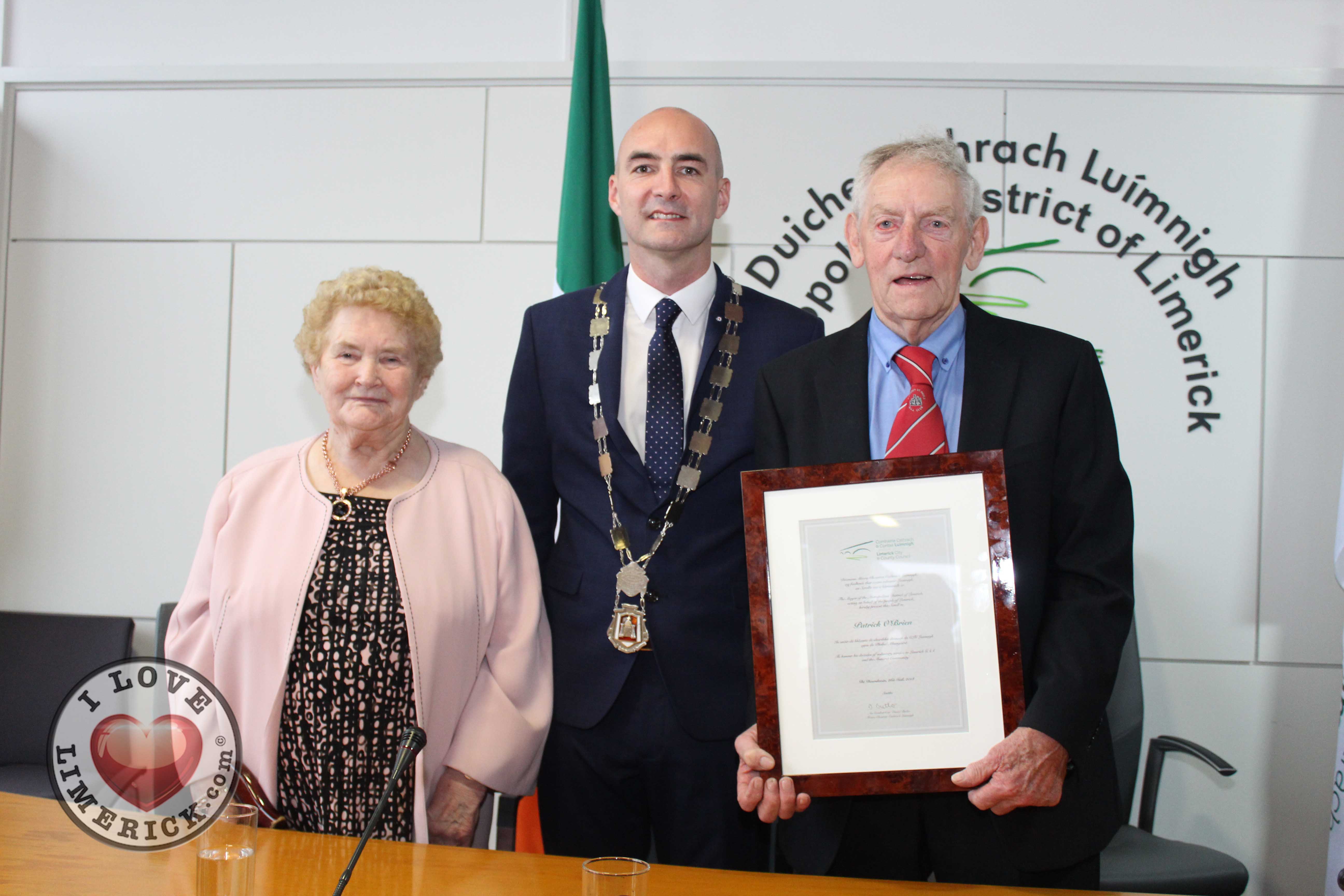 Three Limerick citizens honoured in Mayor Daniel Butlers first Mayoral Reception