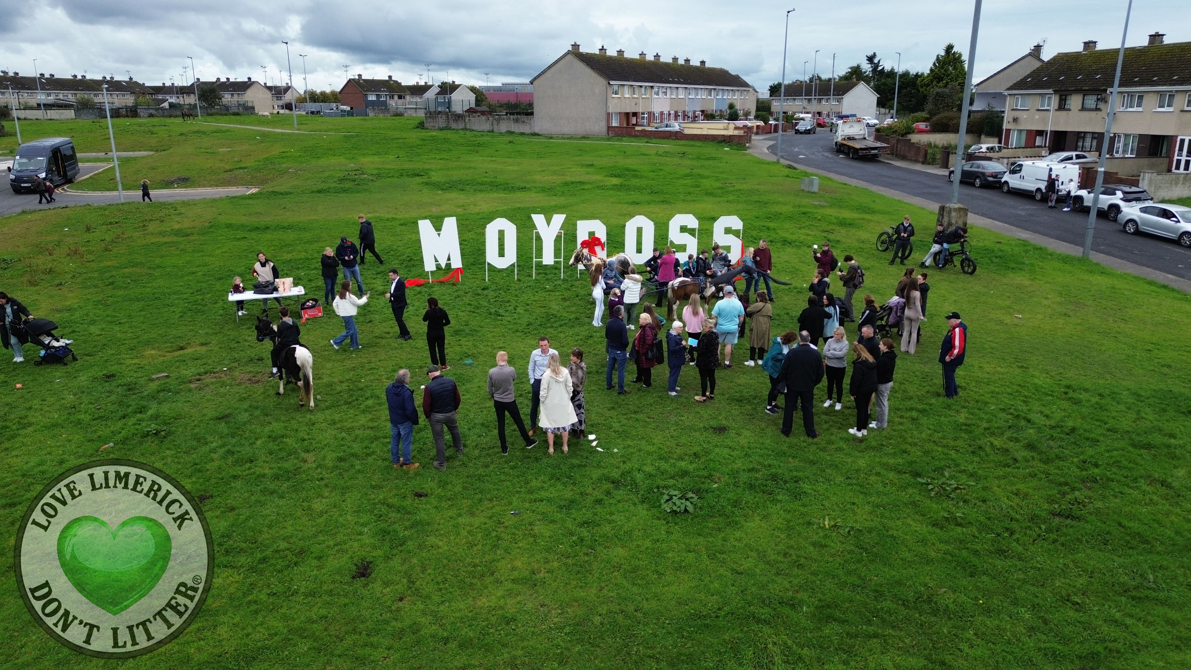 Moyross Hollywood sign marks ten years of community growth