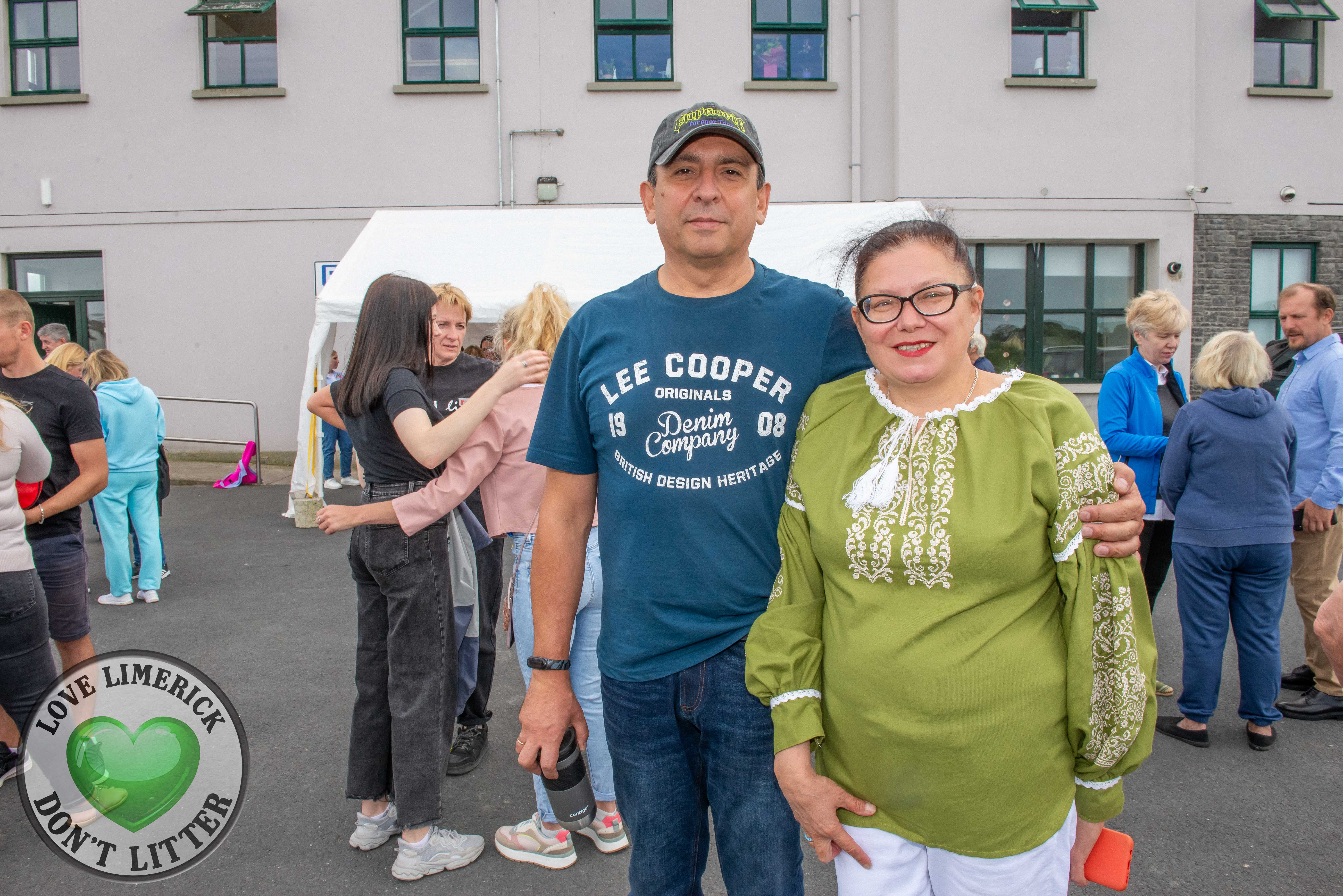 County's first Ukranian hurlers at Limerick's Tara House