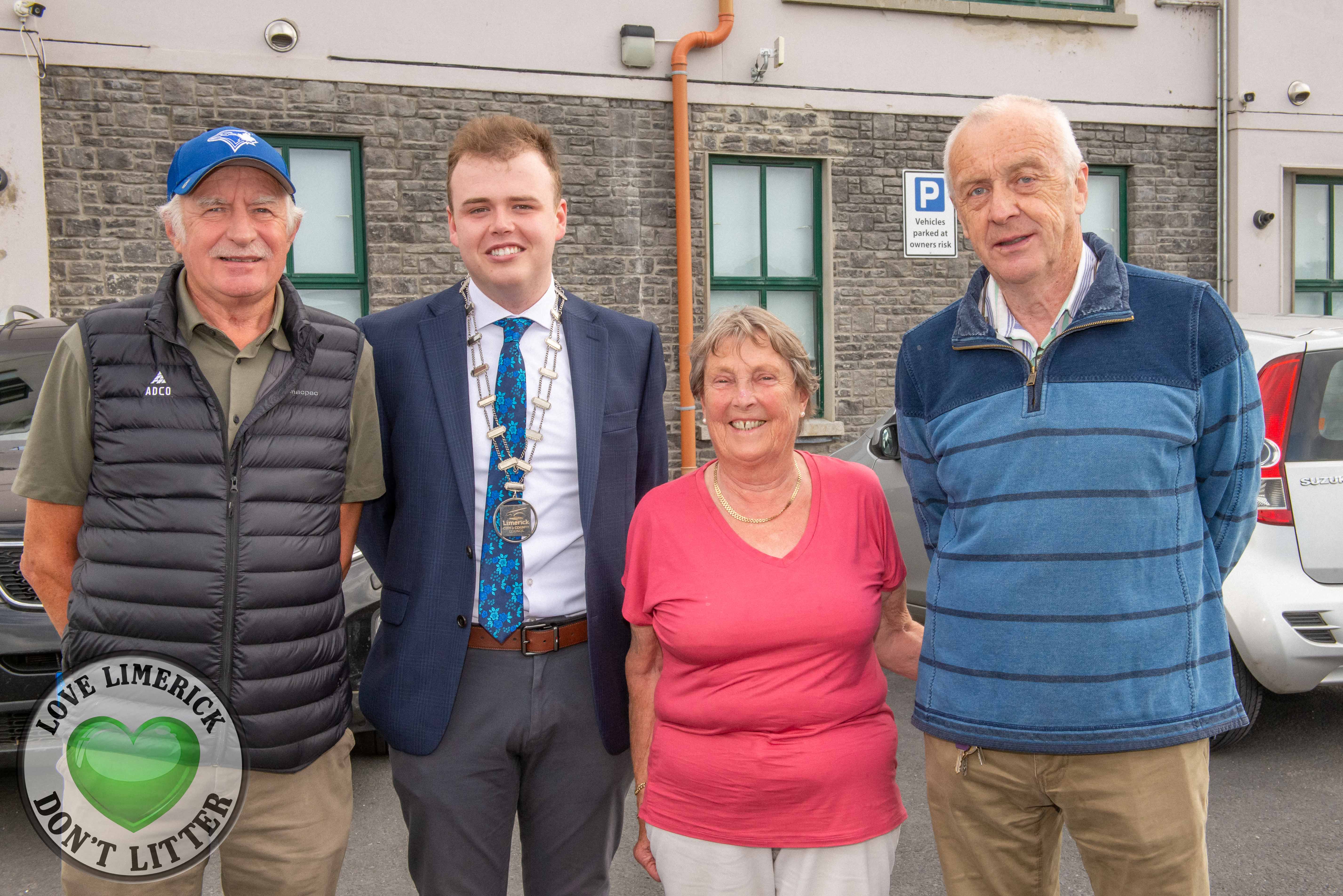 County's first Ukranian hurlers at Limerick's Tara House