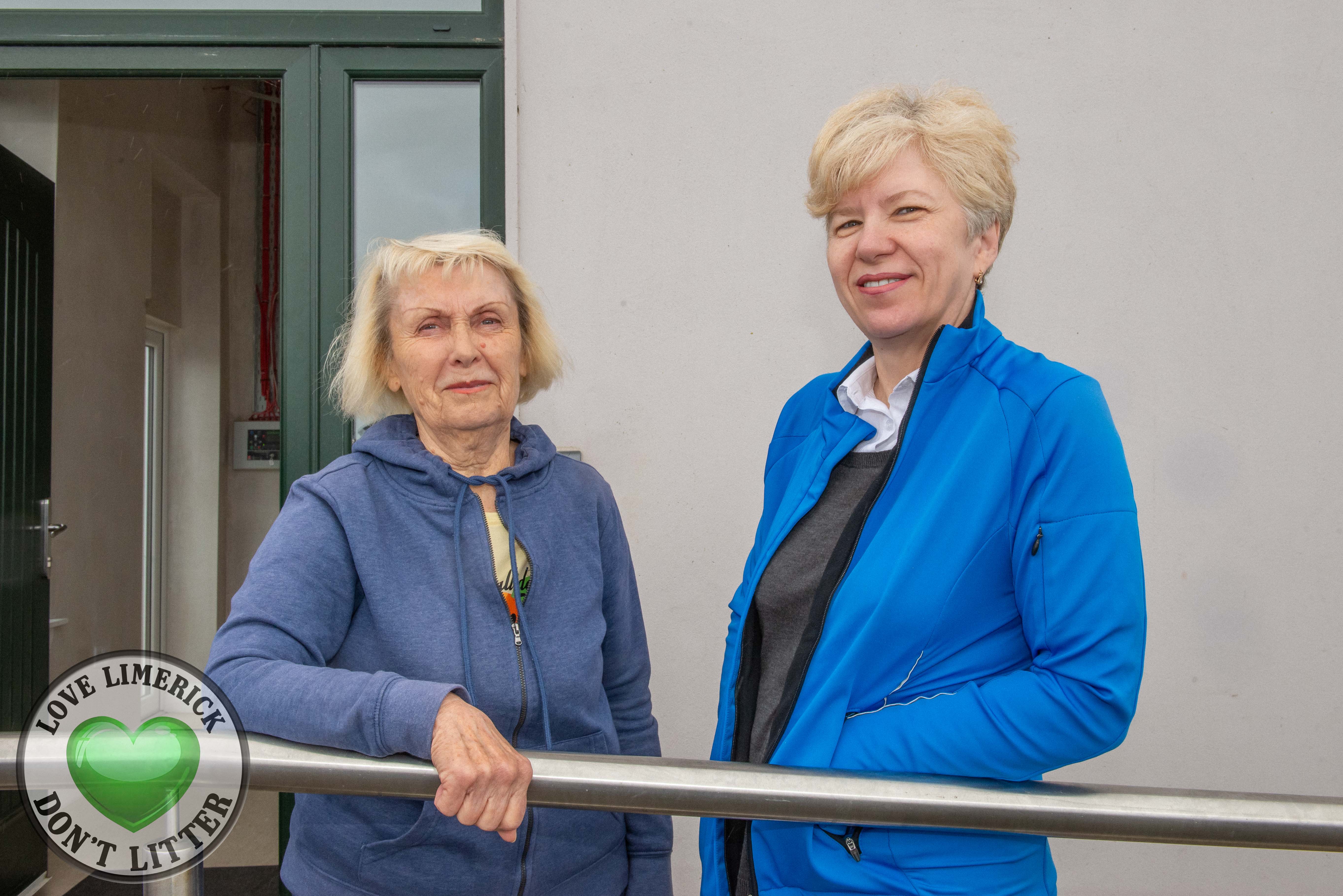 County's first Ukranian hurlers at Limerick's Tara House